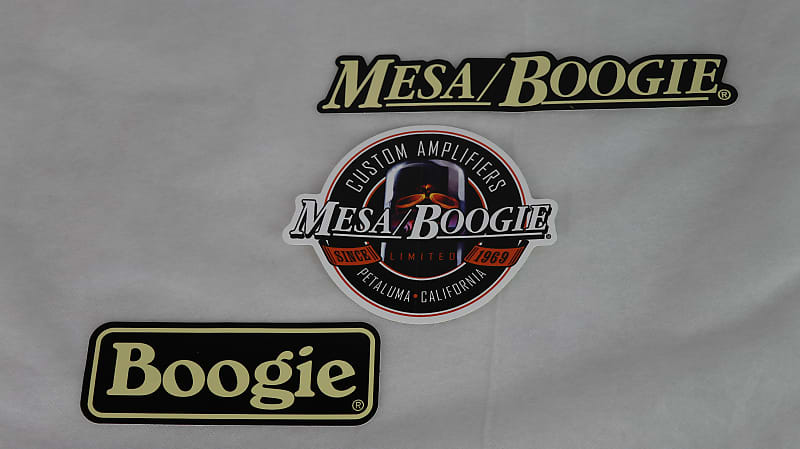 Mesa Boogie Stickers 3 Pack | Reverb
