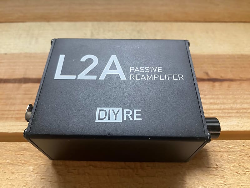 DIYRE L2A Passive reamplifier with ground lift and volume | Reverb