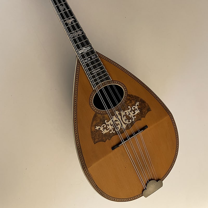 Antique Leland Bowlback Mandolin, Late 1800's | Reverb