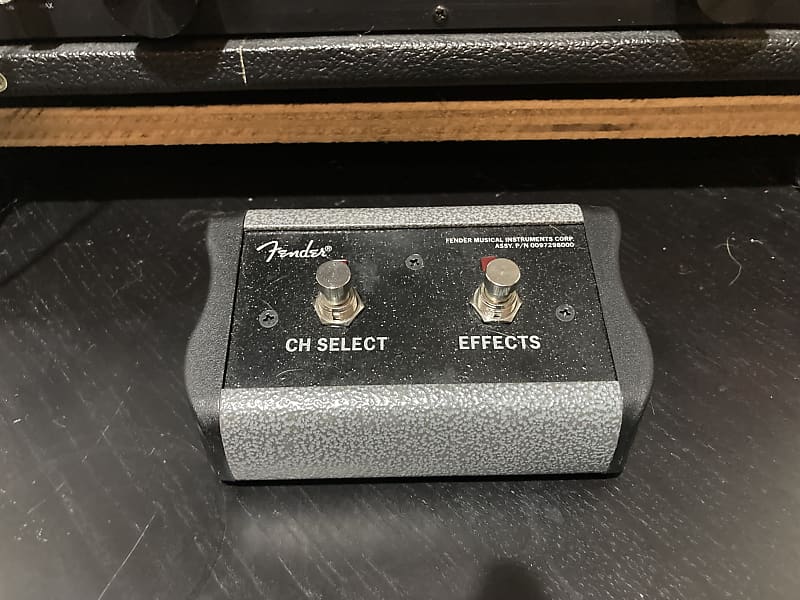 Fender Amp Selector Foot Switch 2021 - Black Grey | Reverb