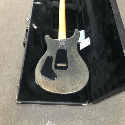 PRS CE-3 24 Fret Dot Abalone Inlays 1996 - Gold Holoflake | Reverb