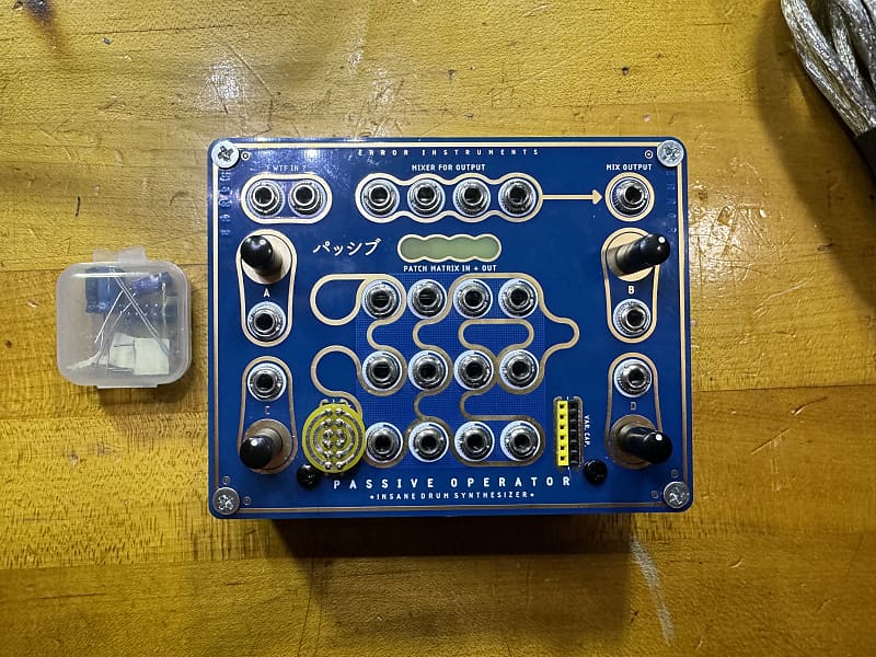 Error Instruments Passive Operator: drum synth w/PO reload | Reverb