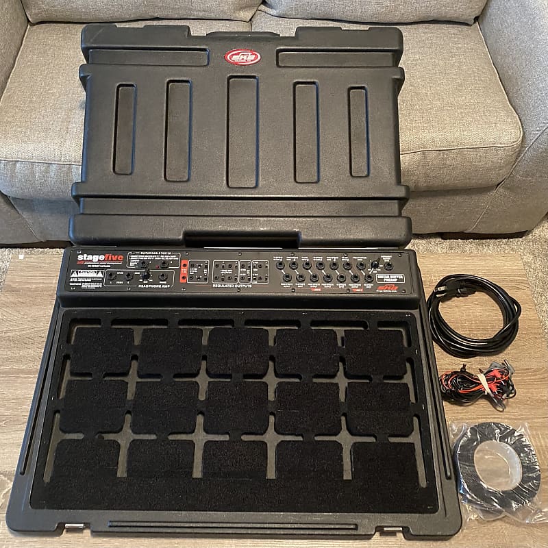 SKB Stage Five Powered Pedal Board and Preamp Refurbished! | Reverb