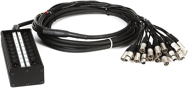Pro Co SMA1604FBX-25 SMA Series 16x4 Stage Snake with XLR | Reverb