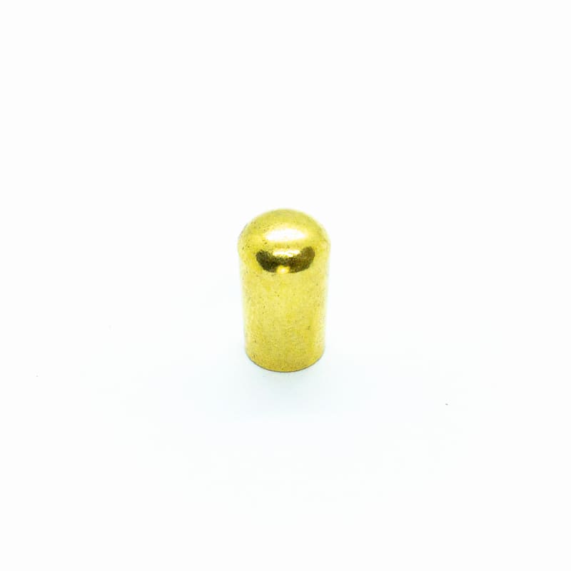 Metal Threaded Switch Tips (Various Sizes and Finishes)-Gold | Reverb