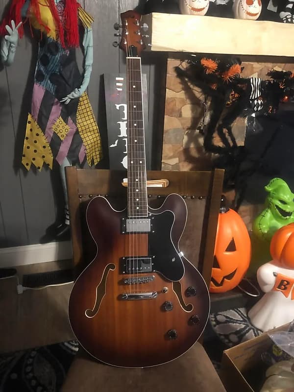 Eart Guitars E-335 2023 - Porous Finish Thinline | Reverb