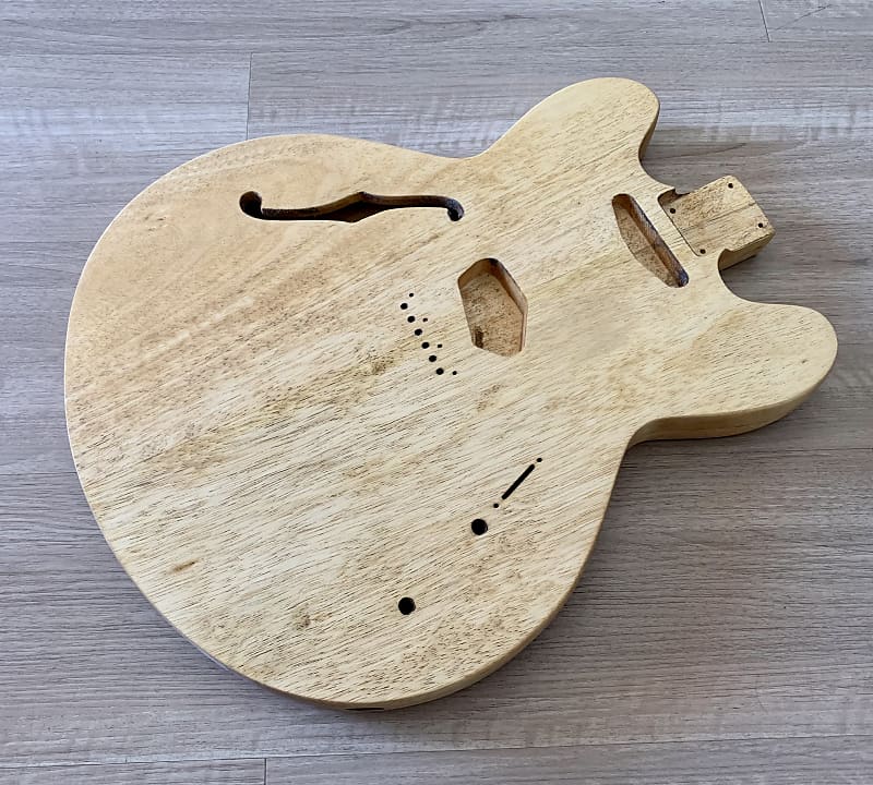 Weasel Guitars 335/Tele Hybrid Brazilian Marupa (Cedro | Reverb
