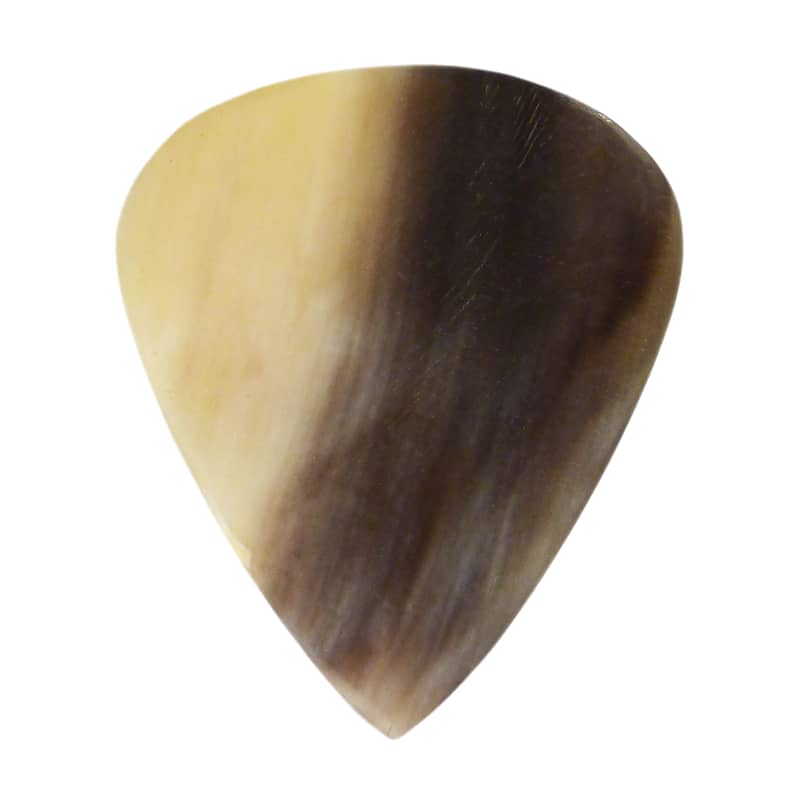 Black And White Buffalo Horn Guitar Pick - Handmade Specialty | Reverb