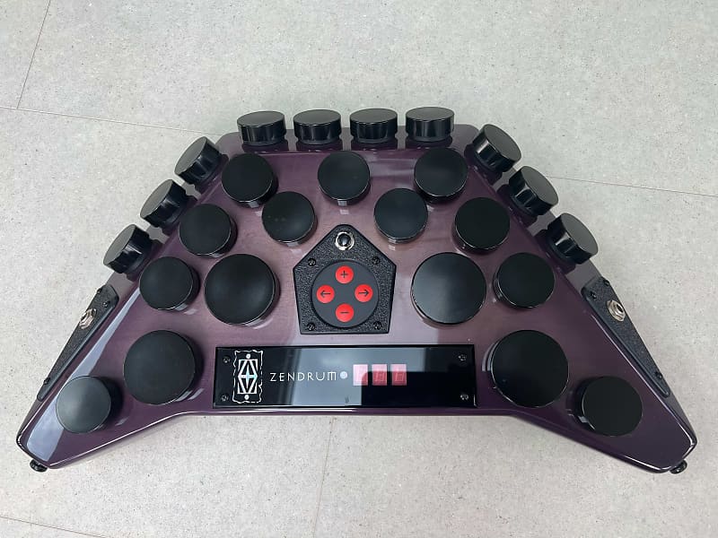 Zendrum Zendrum LT Purple Sunburst Rock Maple | Reverb