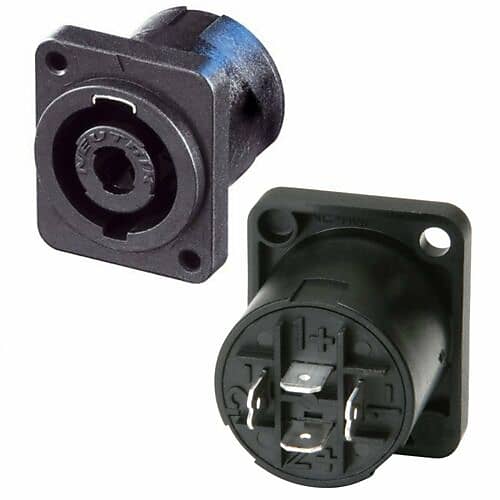 Neutrik NL4MPR speakON Connector 4 Pole Panel Mount | Reverb
