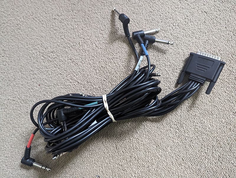 Alesis Command Crimson Forge E-Drum Module 25 Pin Cable Snake | Reverb