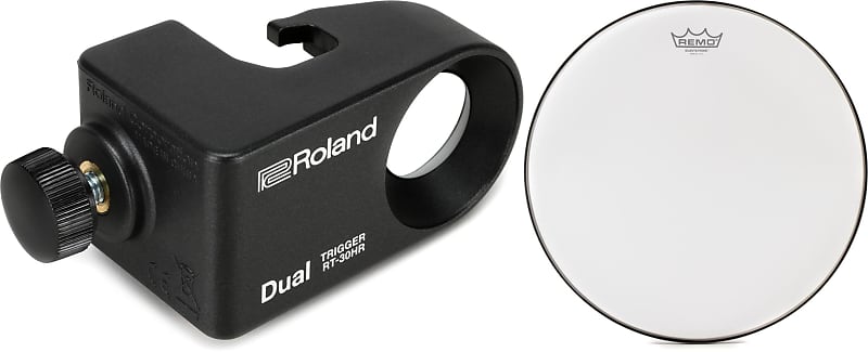 Roland RT-30HR Dual Zone Trigger Bundle with Remo | Reverb