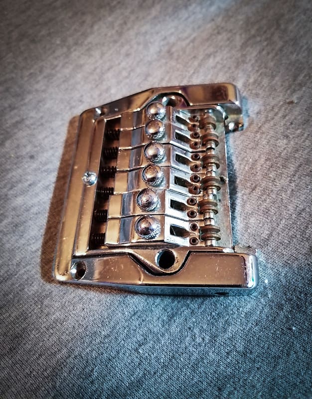 Accutune Tremolo Chrome Bridge For Parts | Reverb