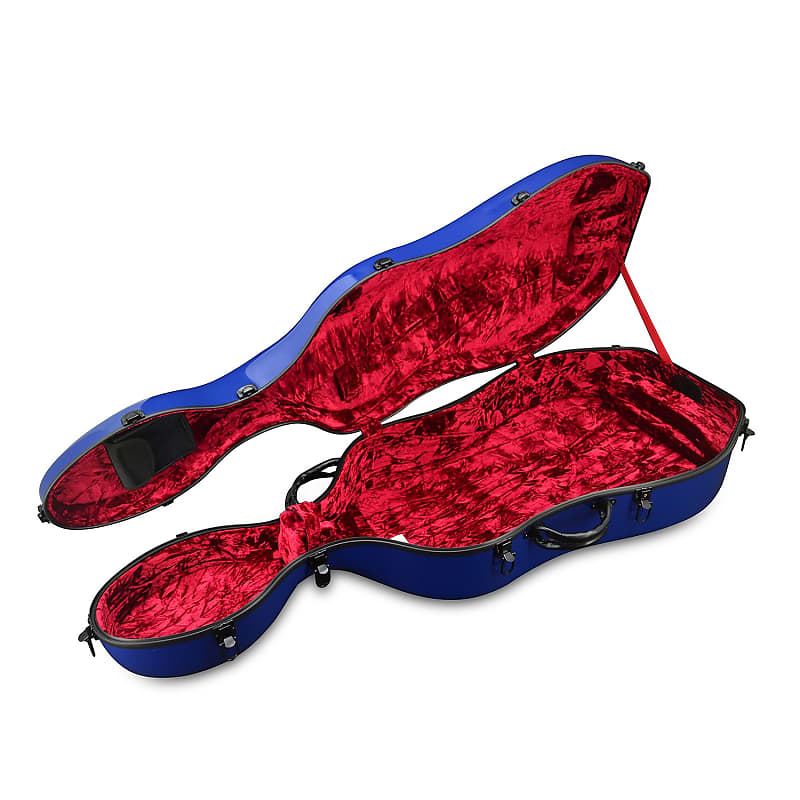 Crossrock 4/4 Full Size Cello Case, Fiberglass Backpack Hard | Reverb