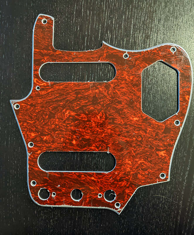Jaguar pickguard Tortoise 3 Ply | Reverb