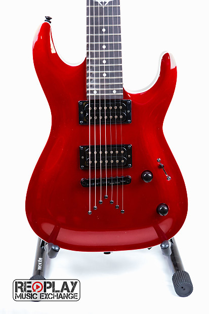 Dean Custom 750X 7 String - Metallic Red | Reverb