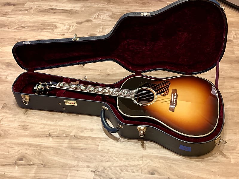 Gibson J-45 Custom Shop Vine Custom 2004 Sunburst, Elaborate | Reverb