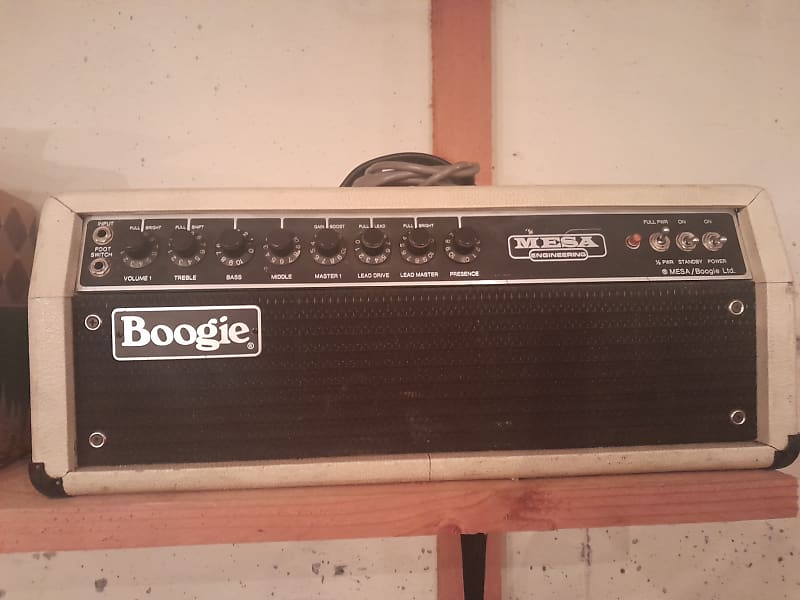 Mesa Boogie Mark II B 60/100 Watt 1980-83 White Tortex W/ | Reverb
