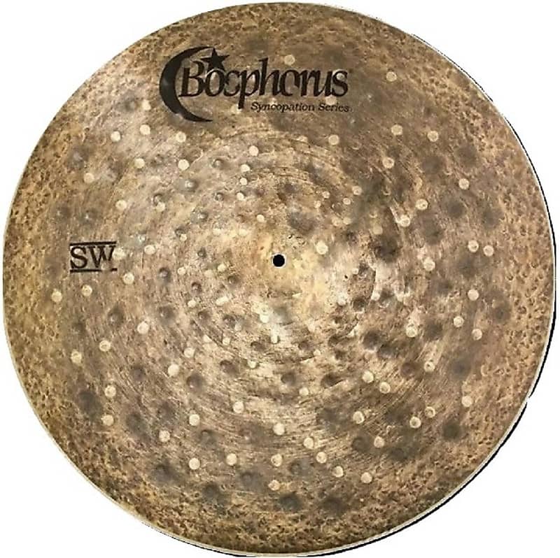 Bosphorus Cymbals 22" Syncopation SW Flat Ride | Reverb