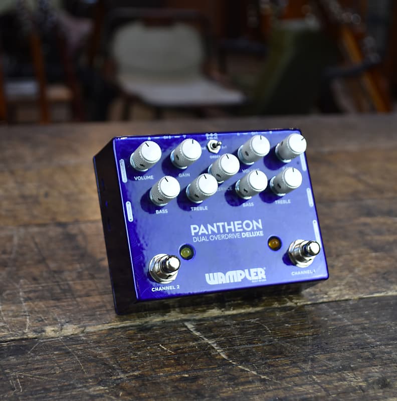 Wampler Pantheon Dual Overdrive Deluxe 2021 - Blue | Reverb