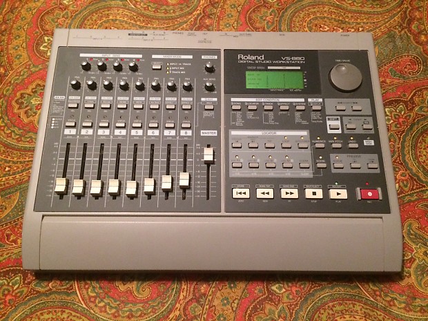 Roland VS-880 black/gray, with Zip drive and discs for | Reverb