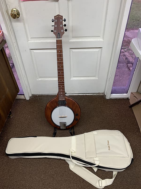 GOLD TONE EB-6 electric 6-string banjo BANJITAR - NEW w/ gig | Reverb