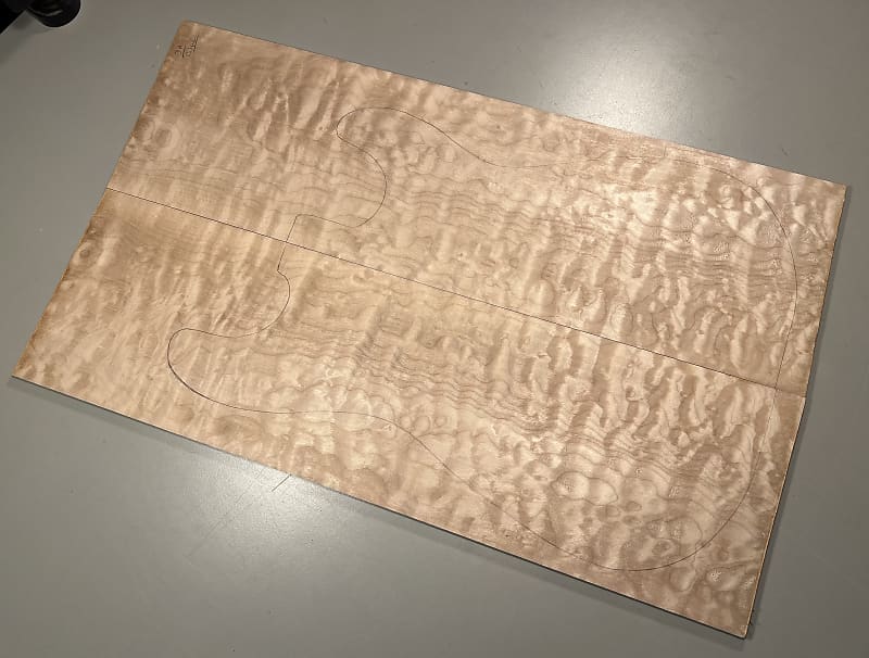 Drop Top - #8704 - 3A Grade Big Leaf Quilted Maple Color | Reverb