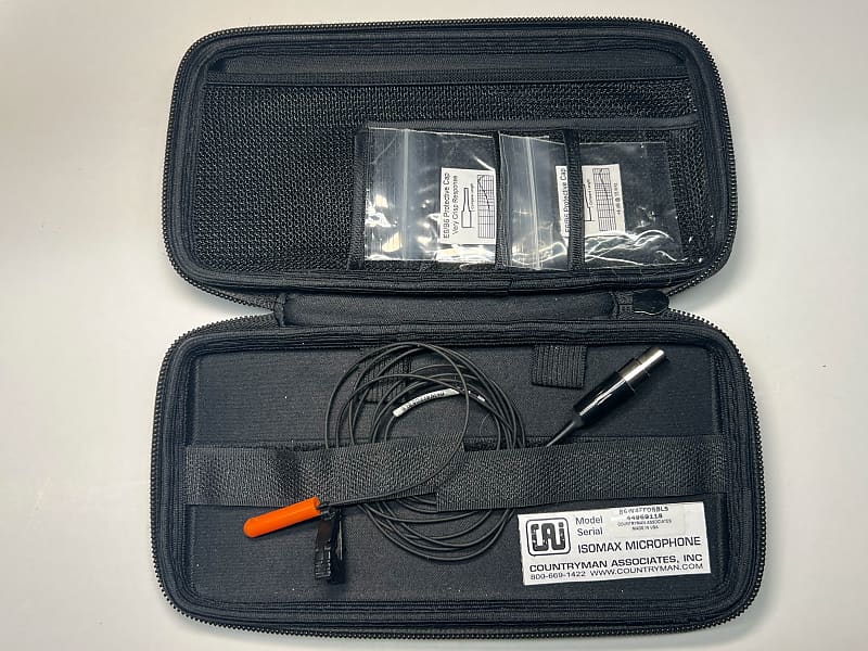 Countryman B6 - B6W4FFO5BLS Wireless Lavalier Microphone | Reverb