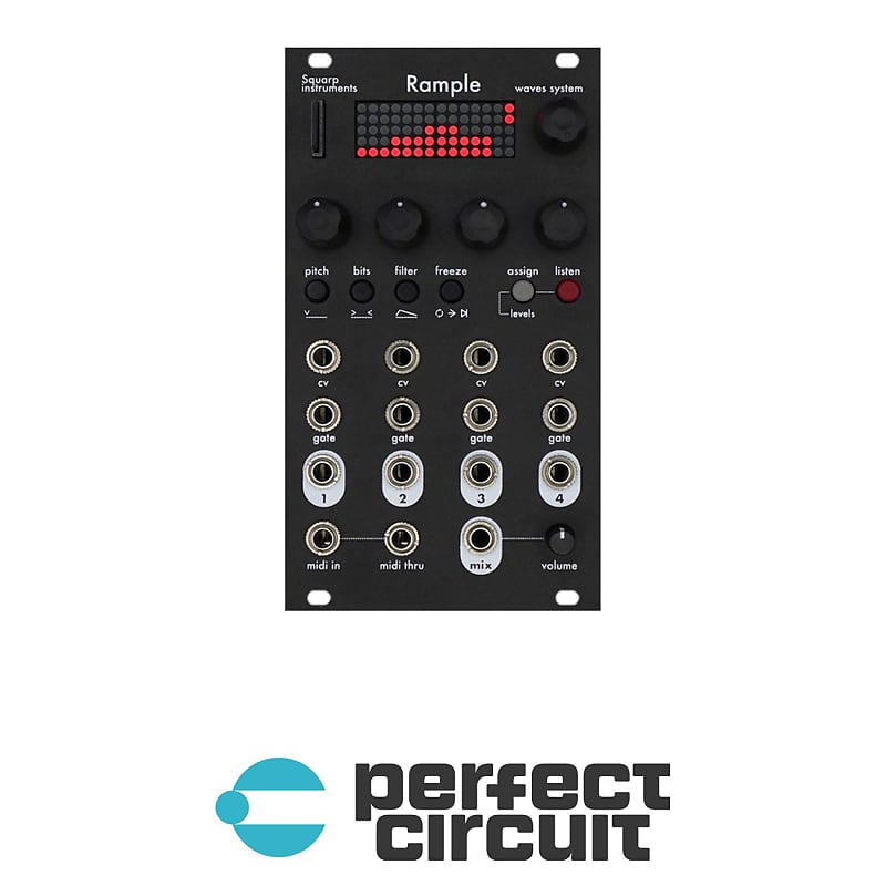 Squarp Rample Four-Channel Sampler [DEMO] | Reverb