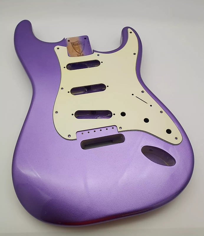 3lbs 14oz BloomDoom Nitro Lacquer Aged Relic Ice Purple | Reverb