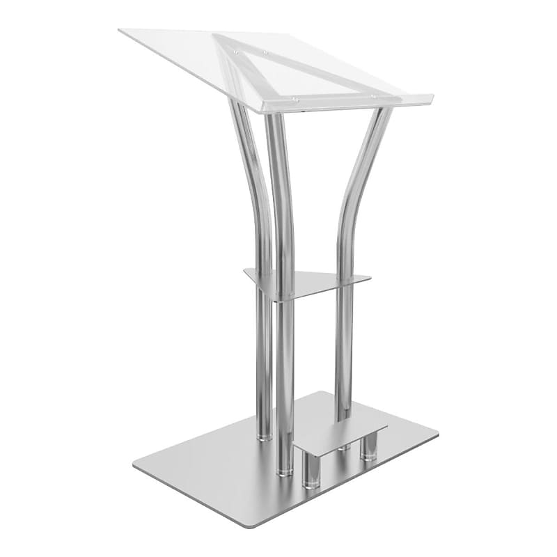 Global Truss DT-ERGO-LECTERN Aluminum Lectern w Acrylic Top | Reverb