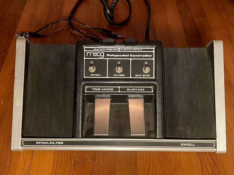 Moog Moog polypedal controller 1975 - Black | Reverb
