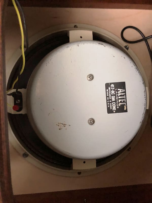 Altec 417-8C 12" speaker 70's white | Reverb