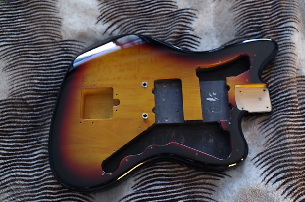 Squier Vintage Modified Jazzmaster Body Sunburst | Reverb