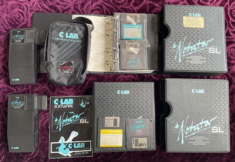 Rare Vintage C-Lab Notator Software (x2) + | Reverb Australia