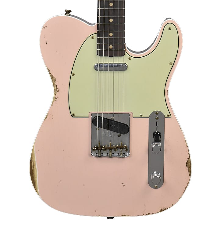 Fender Custom Shop 60 Ash Telecaster Custom Relic in Shell | Reverb
