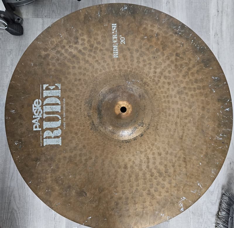 Paiste RUDE crash / ride 20" Cymbal | Reverb