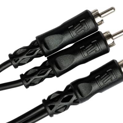 Hosa YRA-105 Y Cable RCAF to Dual RCA | Reverb