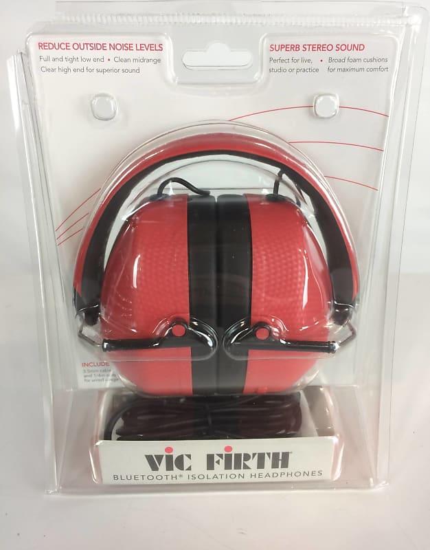 Vic Firth VXHP0012 Bluetooth Isolation Headphones | Reverb