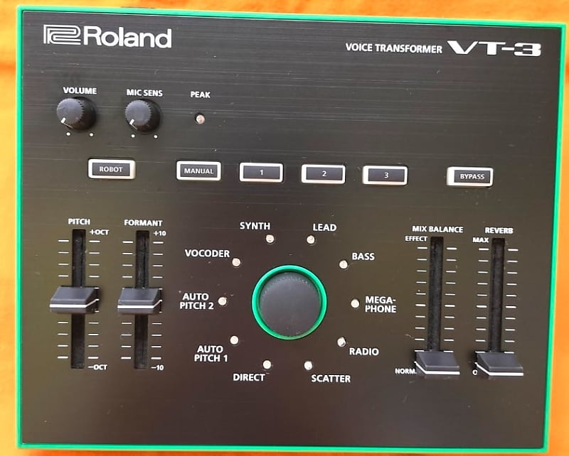Roland AIRA VT-3 Voice Transformer Vocal Effect Processors | Reverb