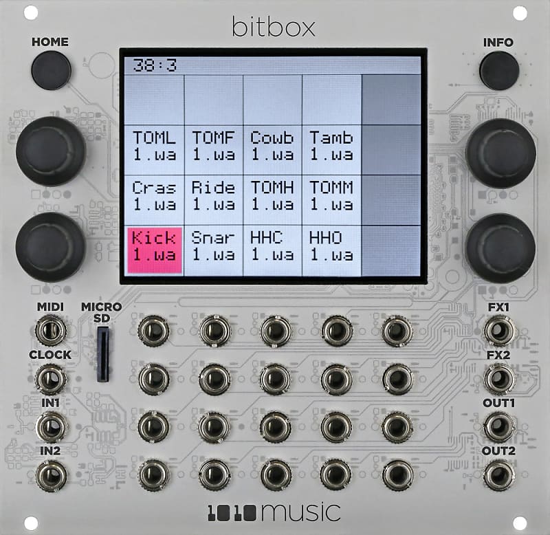 1010 MUSIC BITBOX SAMPLER MK1 : USED : [DETROIT MODULAR] | Reverb