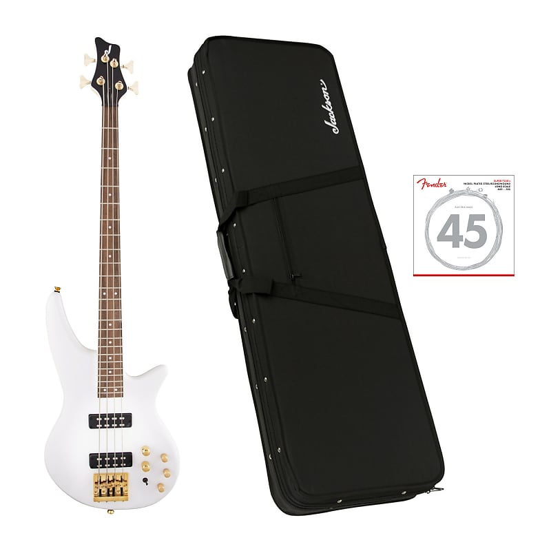 Jackson JS Series Spectra 4-String Electric Bass (White) with | Reverb