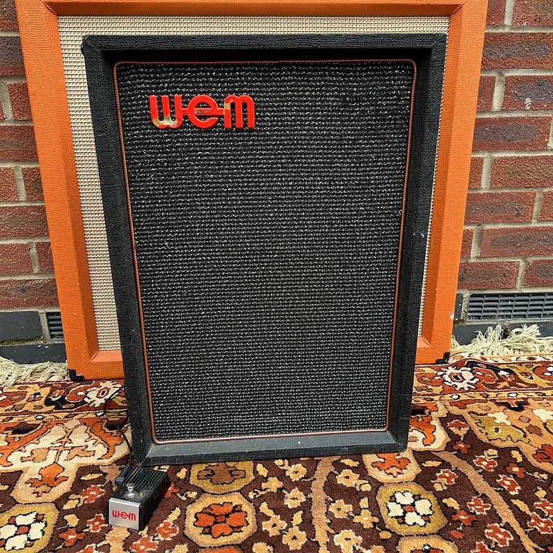 Vintage 1970s WEM Watkins Dominator MK2 MKII 1x12 Valve | Reverb