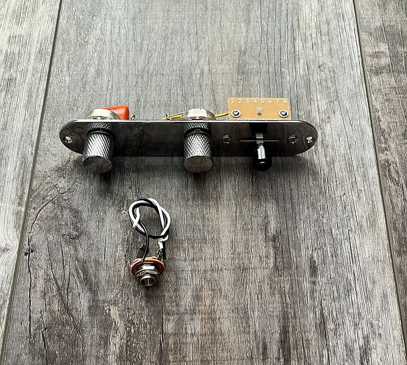 Fully Loaded Telecaster Control Plate 3-way | Reverb