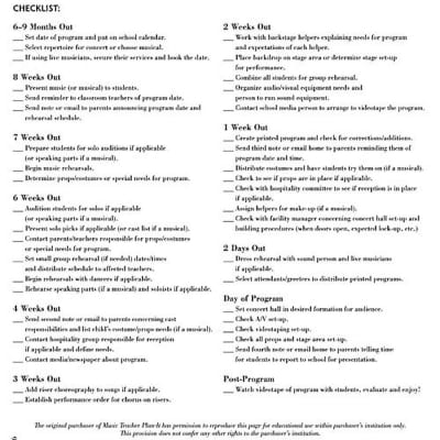 Music Teacher Plan-It - Ultimate Planning Guide for General | Reverb