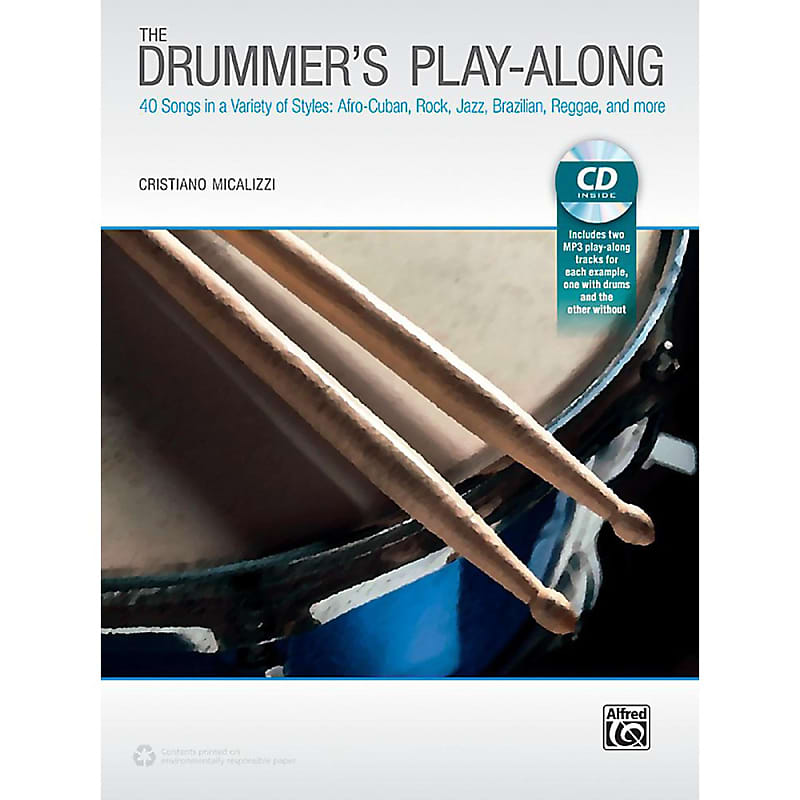 Alfred The Drummer's Play-Along - Book & CD | Reverb