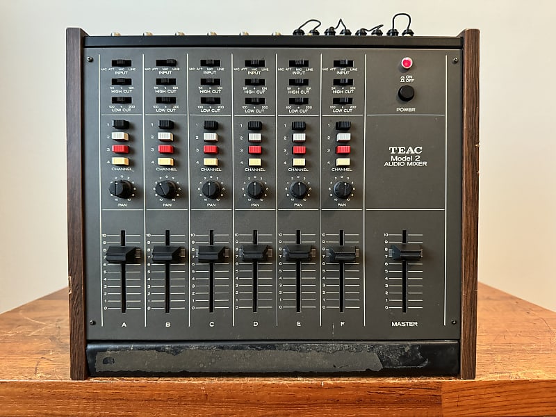 TEAC Model 2 Vintage Audio Mixer. Please Read Description. | Reverb