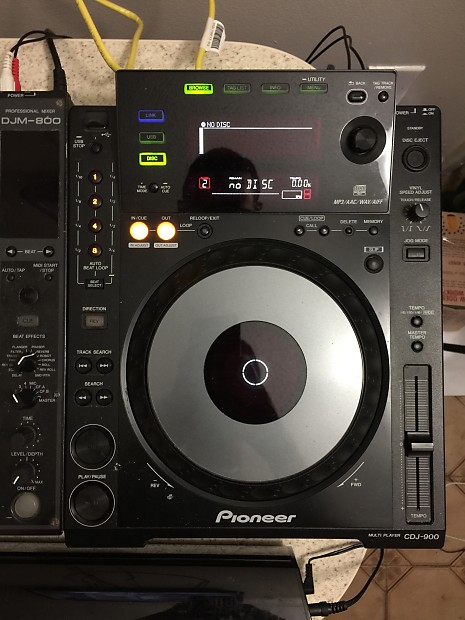 2 Pioneer Cdj 900 | Reverb