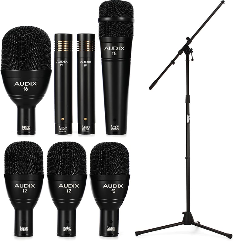 Audix FP7 7-piece Drum Microphone Package Bundle with | Reverb