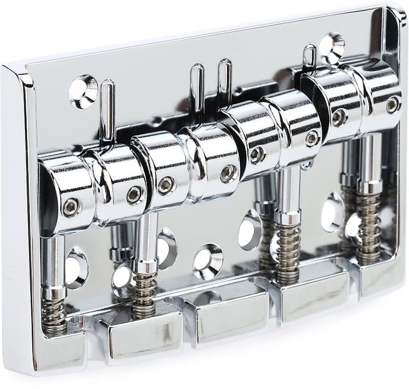 Gotoh 404SJ Bass Bridge - Chrome | Reverb